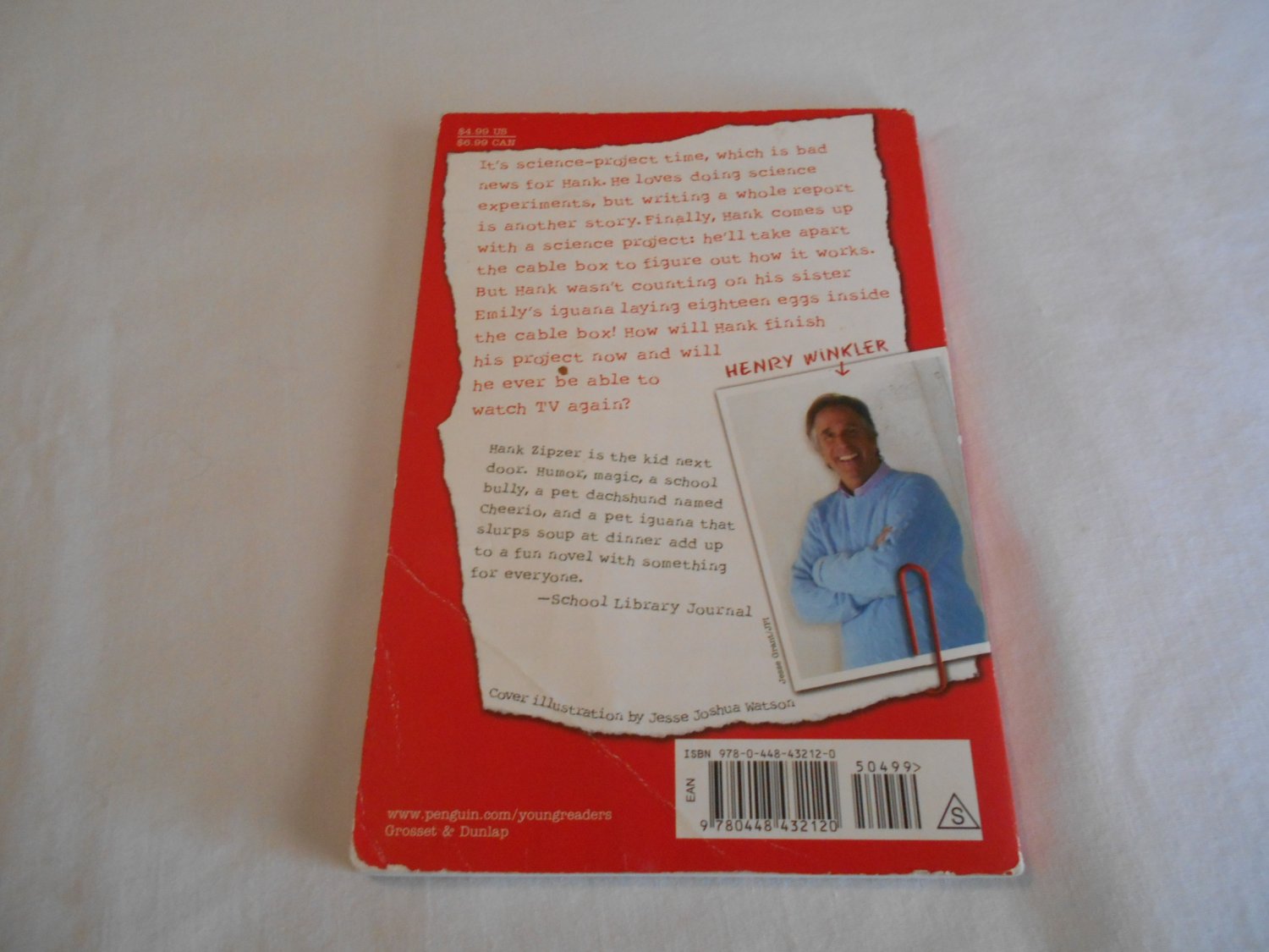 Day of the Iguana by Henry Winkler, Lin Oliver (2003) (R7) Hank Zipzer ...