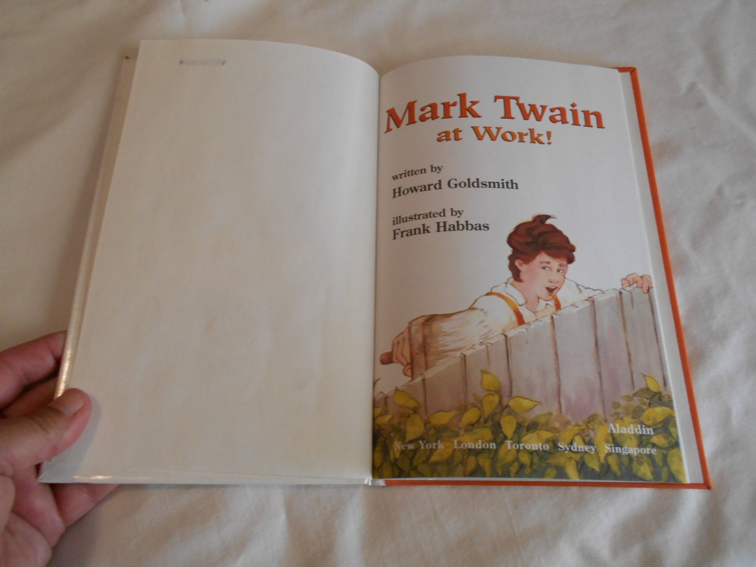 Mark Twain at Work! by Howard Goldsmith (2003) (B34) Children's, Ready ...