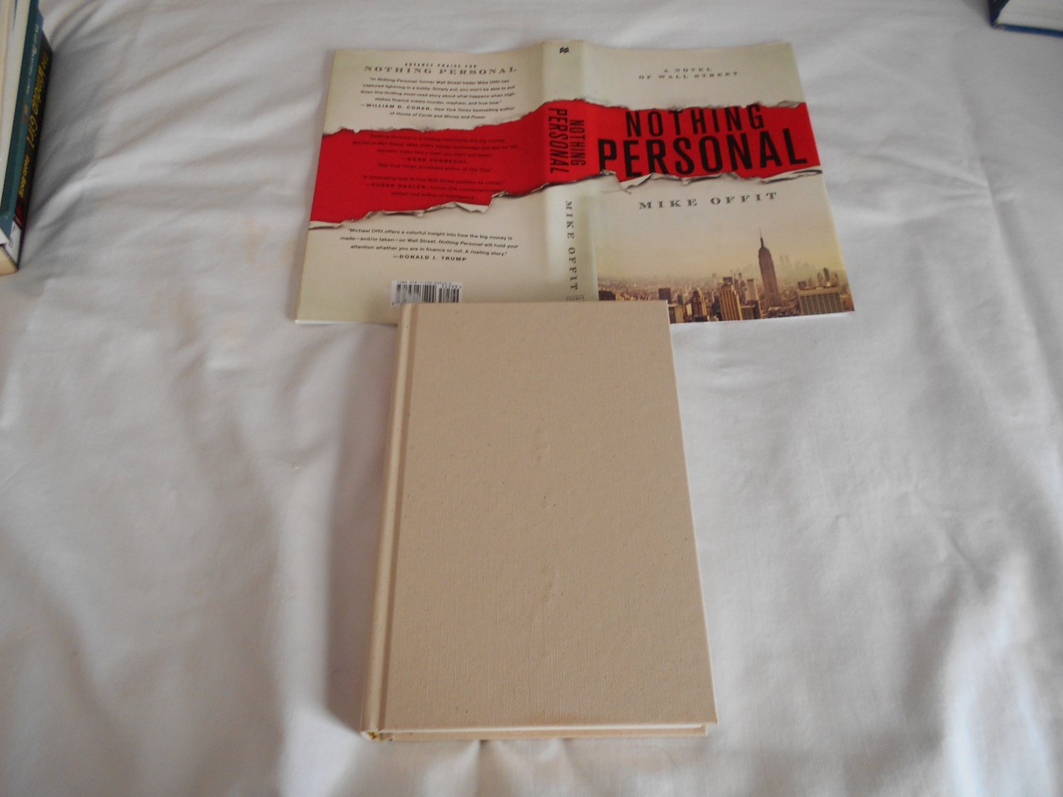 Nothing Personal: A Novel of Wall Street by Mike Offit (2014) (R7 ...