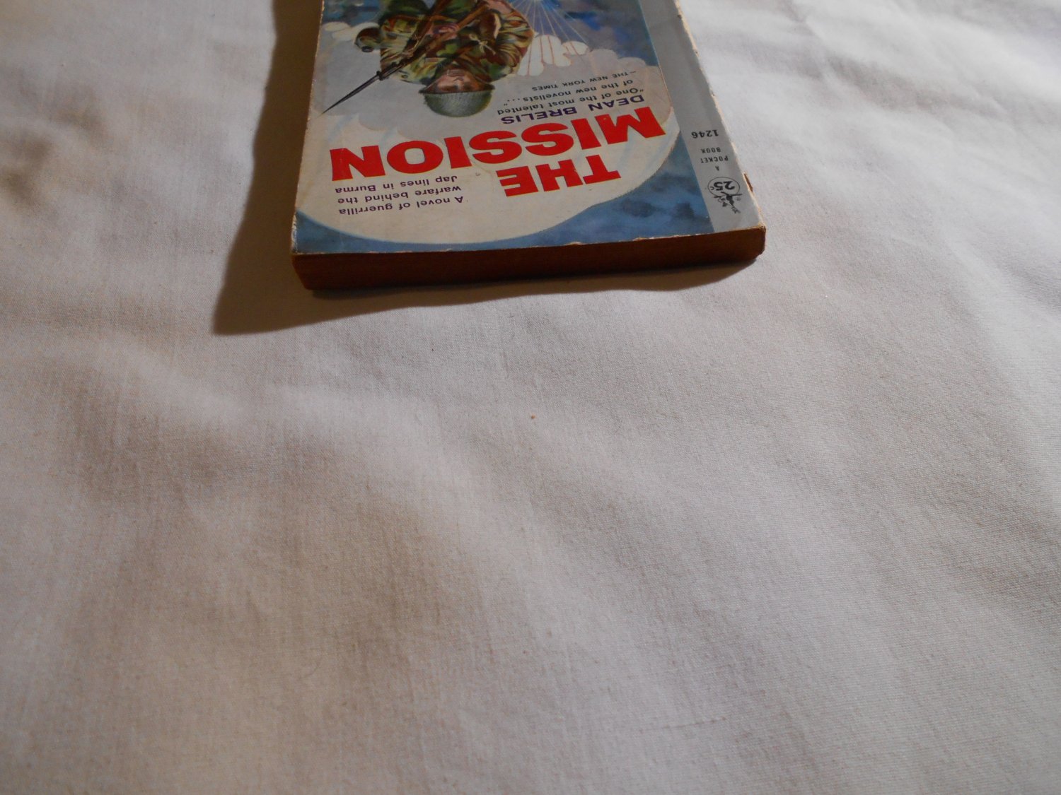 The Mission by Dean Brelis (1959) (R22a5) Pocket Book #1246 PB