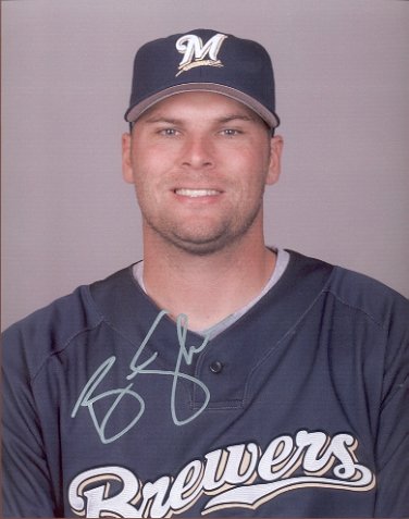 Ben Sheets Signed 8x10 Photo
