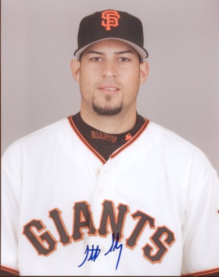Jonathan Sanchez Signed 8x10 Photo