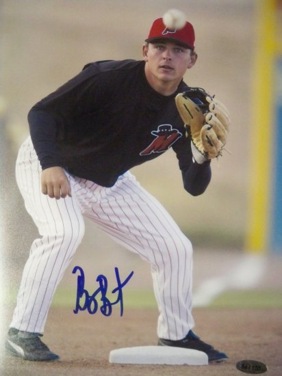Billy Butler Signed 8x10 Photo (just Minors)