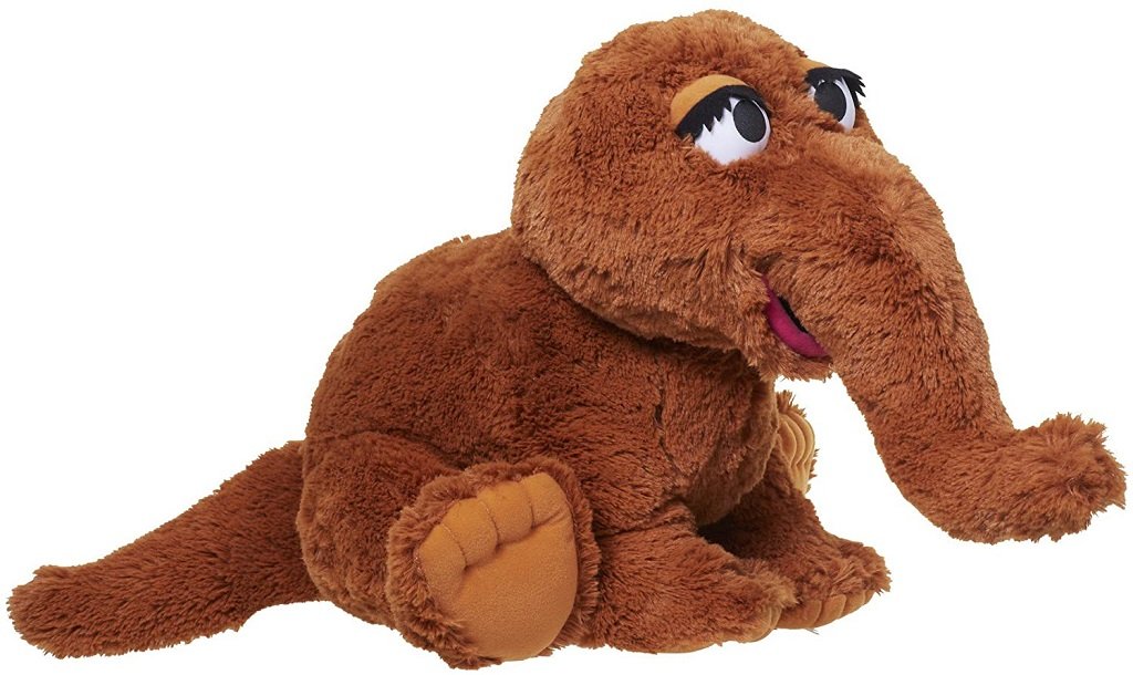 Hasbro Playskool Sesame Street SNUFFLEUPAGUS Plush Toy Soft Stuffed ...
