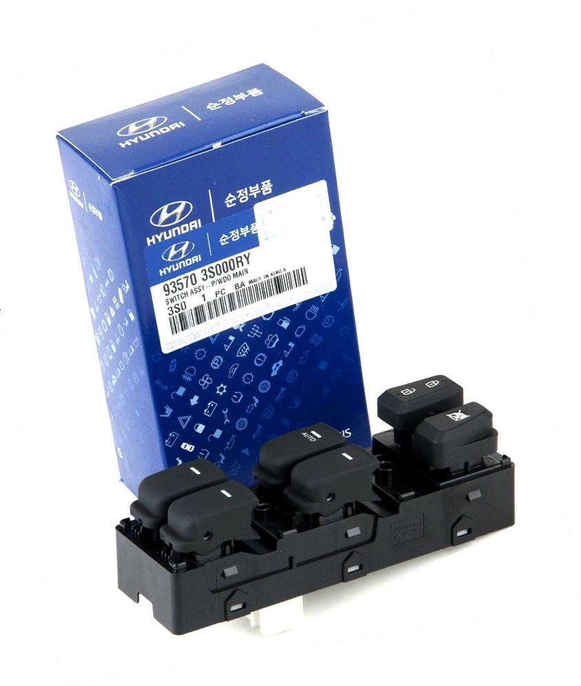 93570-3S000 RAS Genuine Hyundai YF Sonata Left Master Power Window Switch