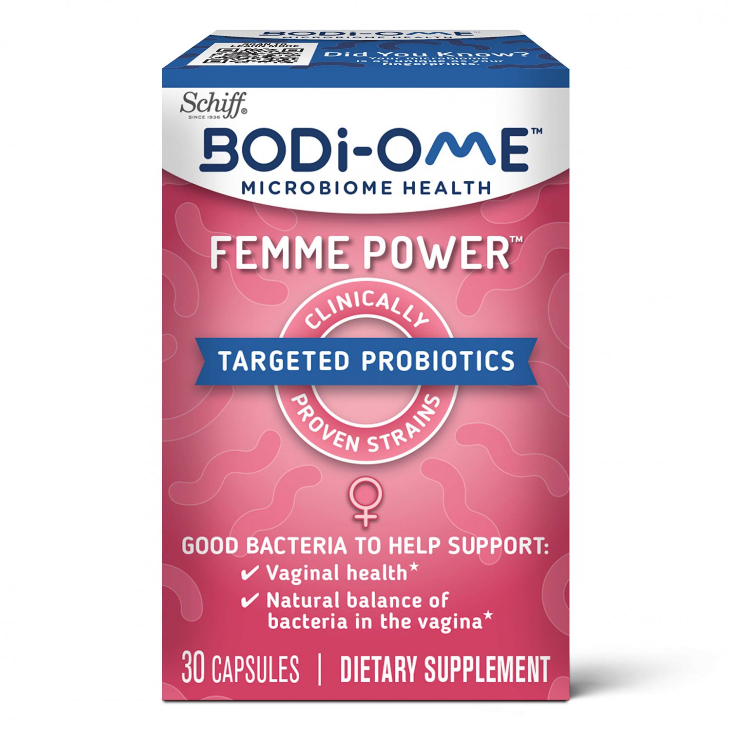 Probiotic Capsules For Vaginal and Microbiome Health?, Bodi-Ome Femme ...