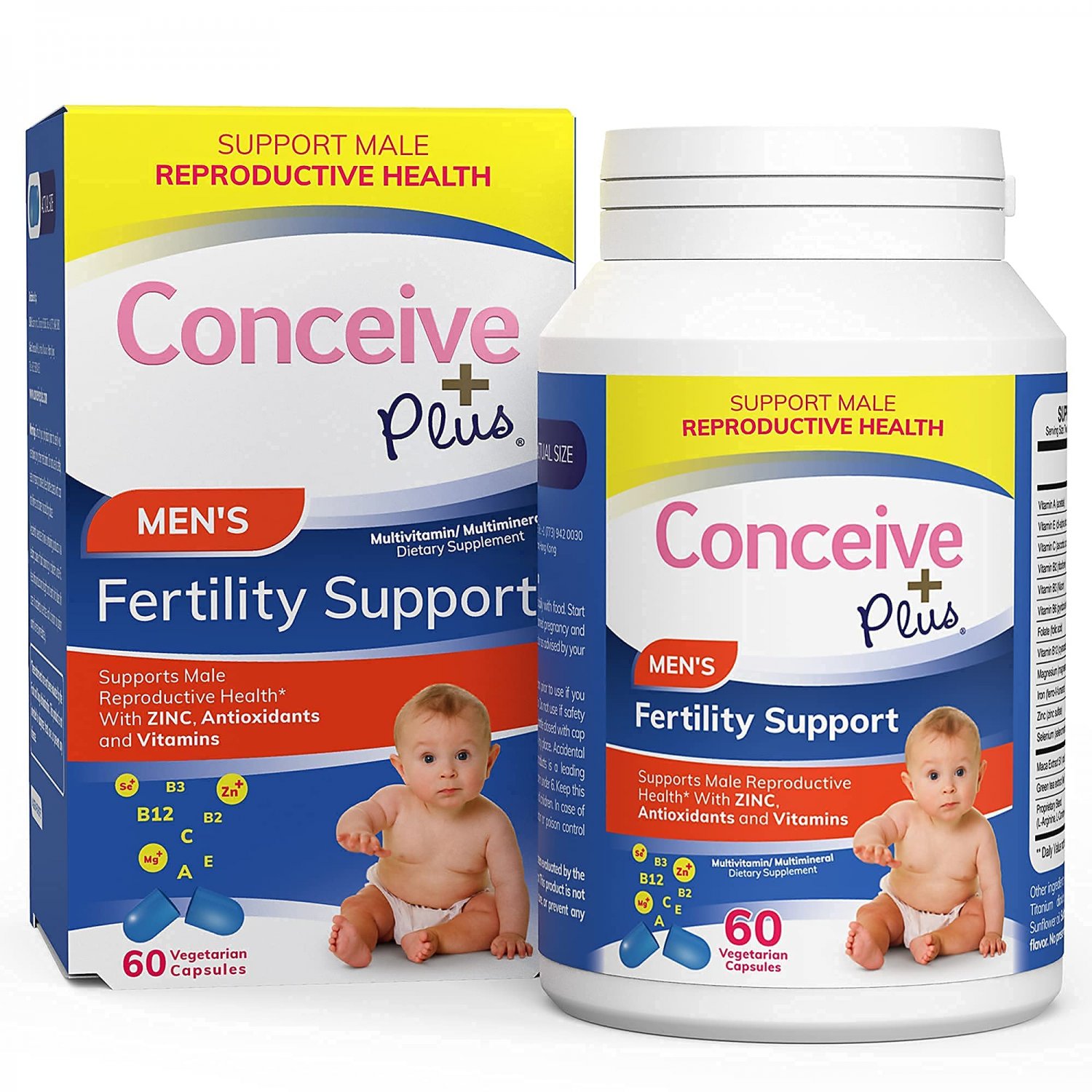 Conceive Plus Men's Fertility Support - Male Fertility Vitamin ...