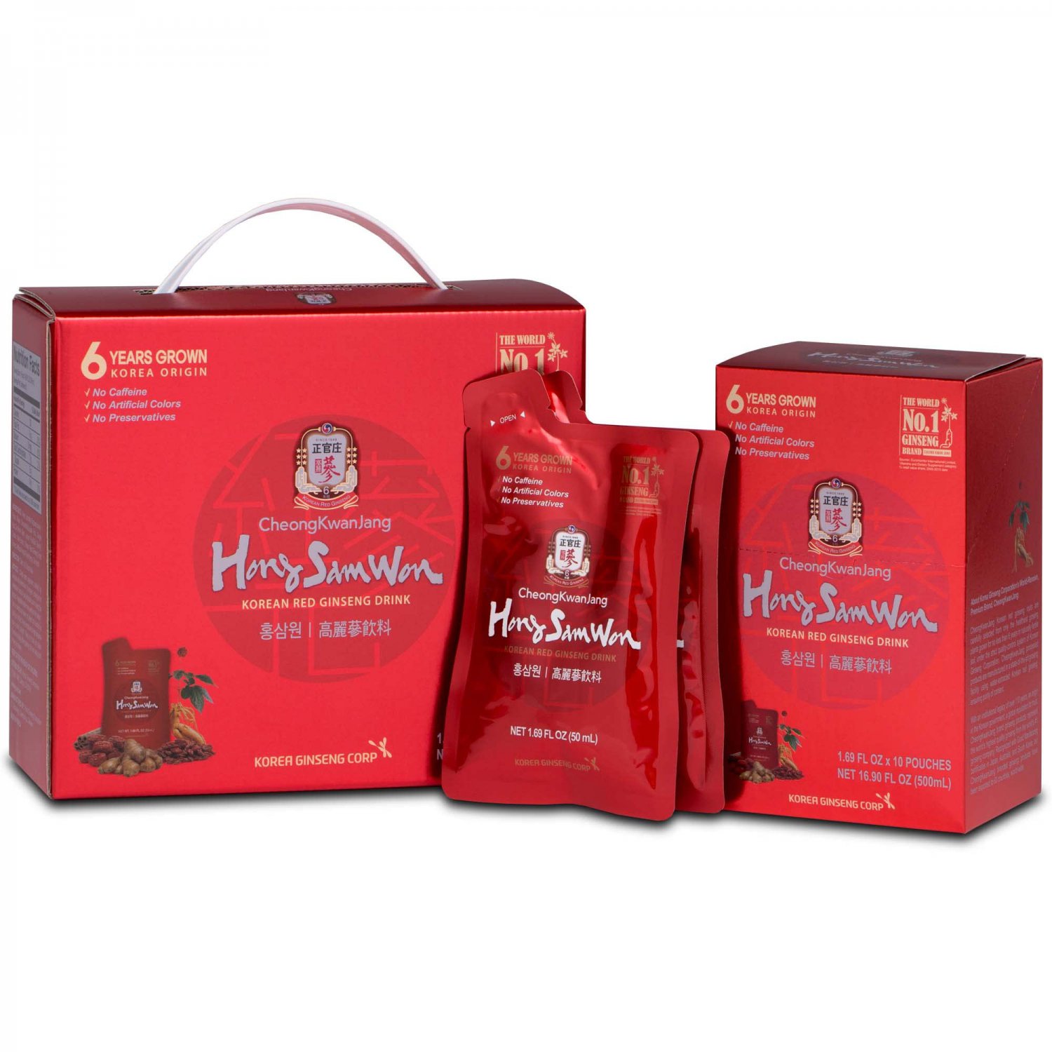 CheongKwanJang [Hong Sam Won - Korean Red Ginseng Drinks] Pre Workout ...