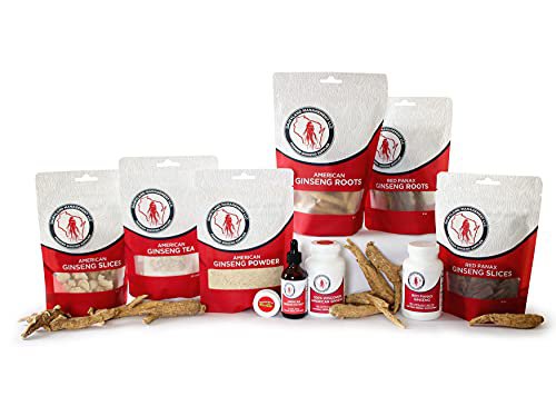 Red Panax Ginseng Powder with Natural Ginsenosides - Supports Healthy ...