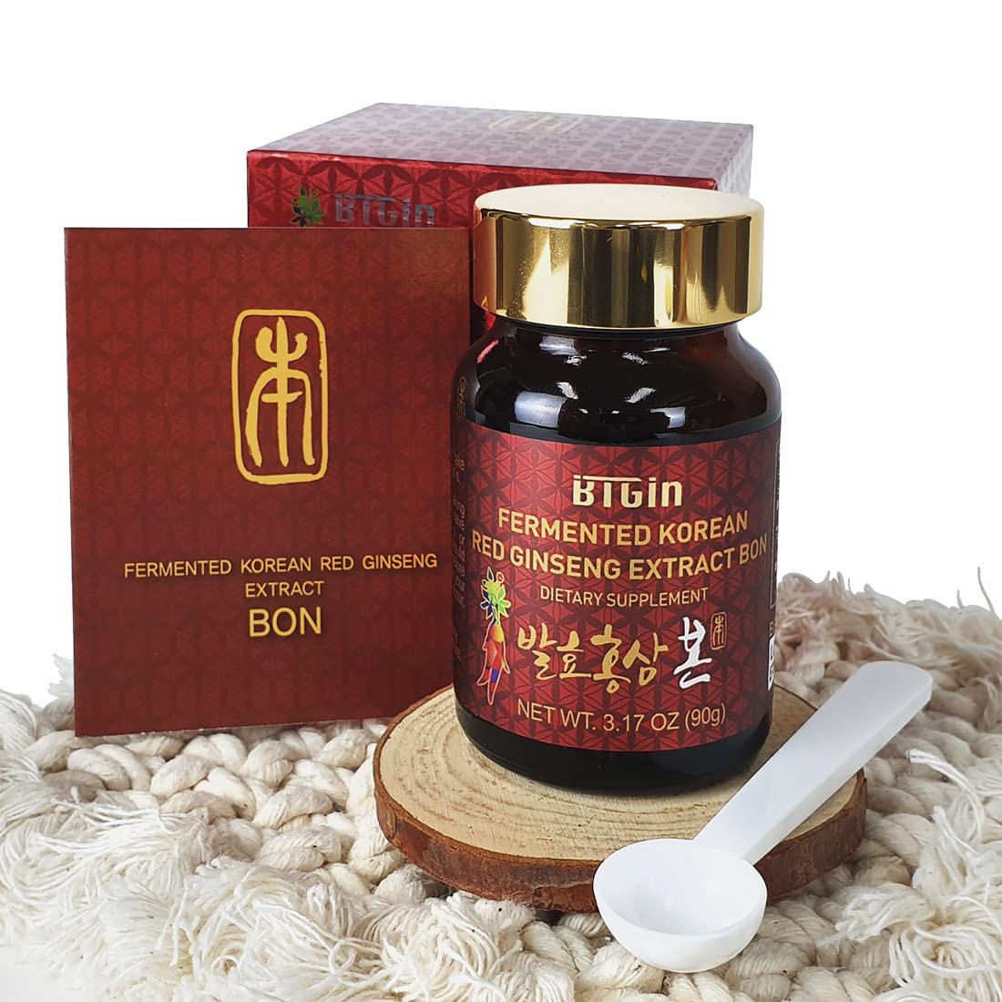 [BTGIN] Bon - Fermented Korean Red Ginseng Extract 100% Pure with Novel ...