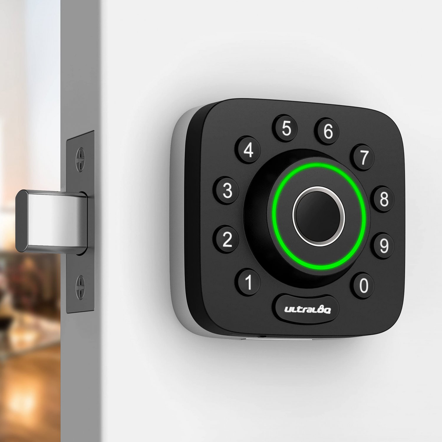 ULTRALOQ U-Bolt Pro Bluetooth Enabled Keypad Smart 6-in-1 Keyless Entry ...