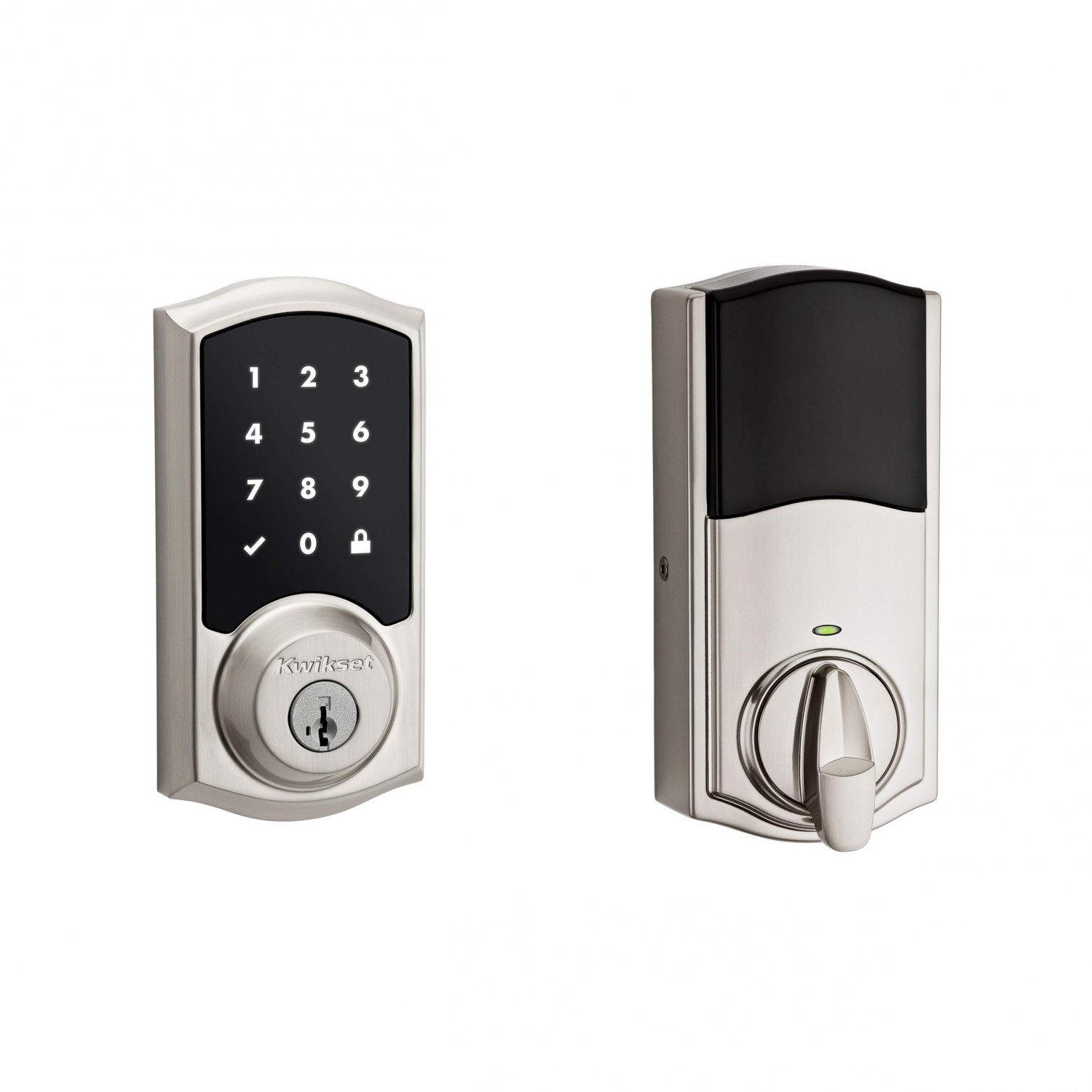 Kwikset 99160-020 Smartcode 916 Traditional Smart Lock Touchscreen ...