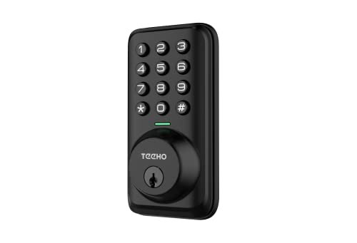 TEEHO Keypad Door Lock - Keyless Entry Door Lock - Smart Door Lock with ...