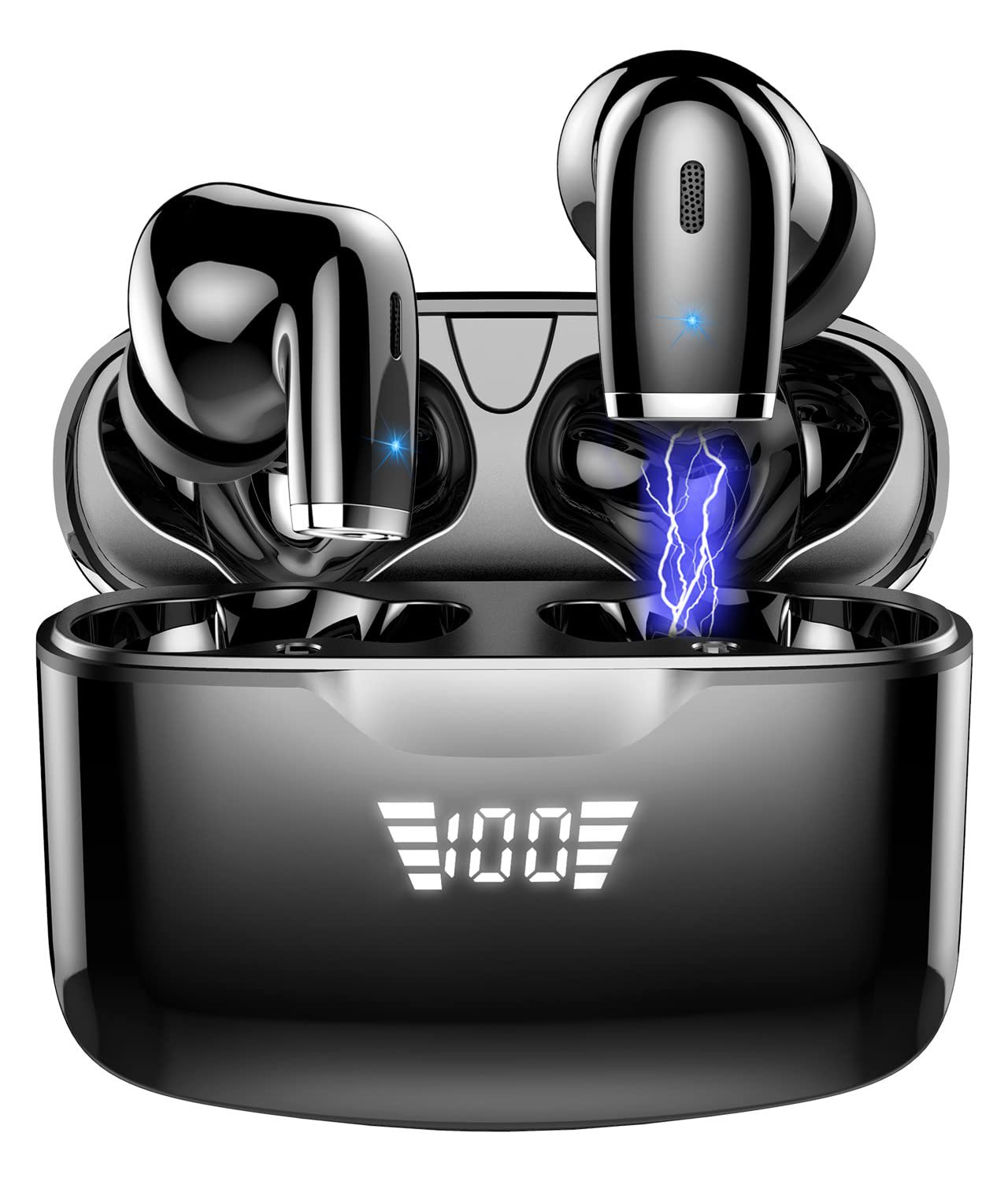 Wireless Earbud, Bluetooth 5.2 Headphones with ENC HD Mic, Bluetooth ...