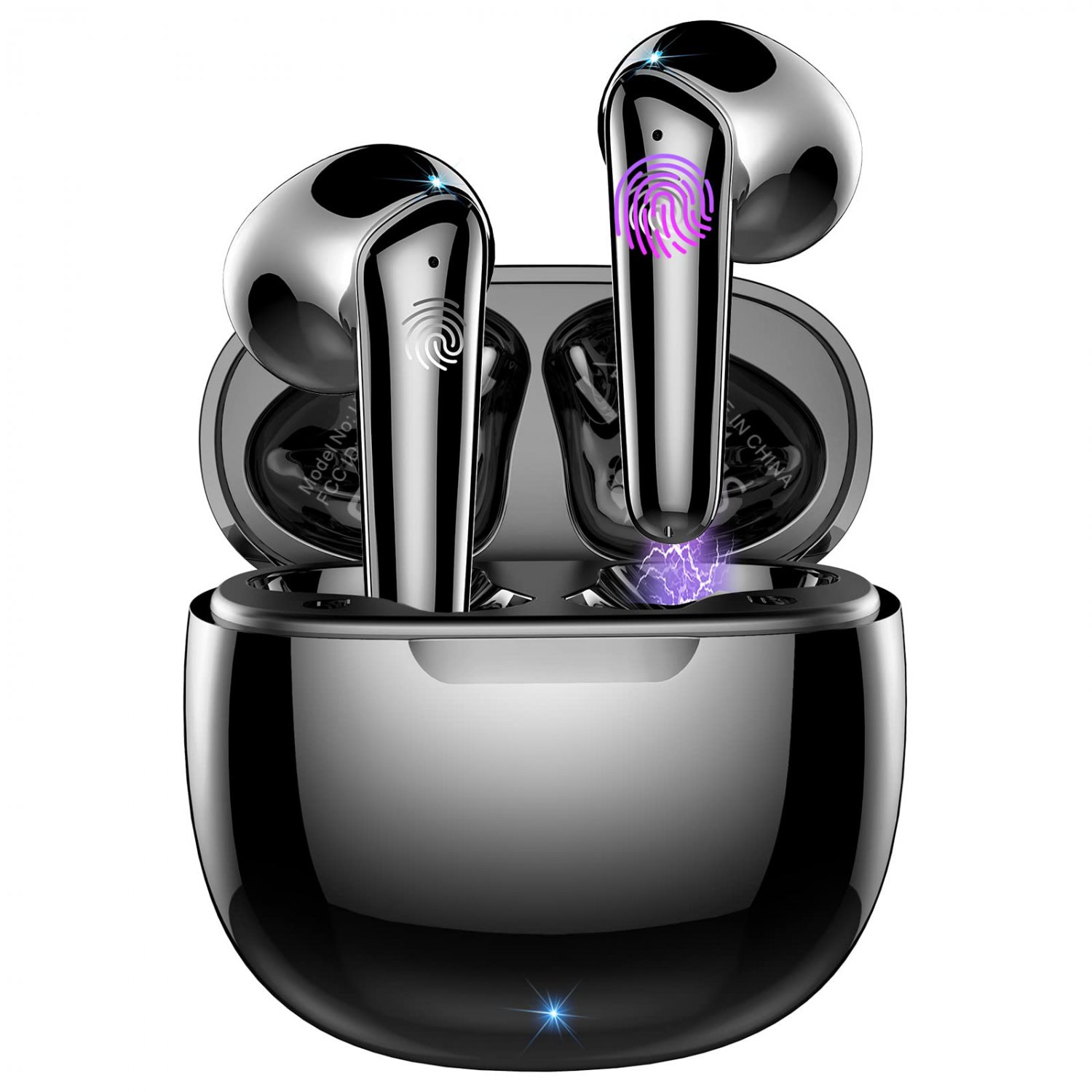 Wireless Earbud, Bluetooth 5.3 Headphones with 4 Mic, 2022 Bluetooth ...