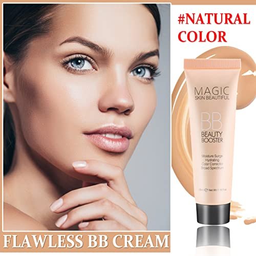 BB Cream Full Coverage Foundation Makeup Moisturizing Liquid Foundation Concealer Cream,Color Correc