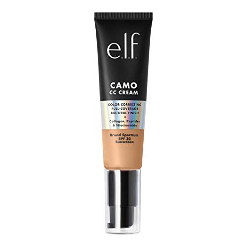 e.l.f. Camo CC Cream | Color Correcting Full Coverage Foundation with ...