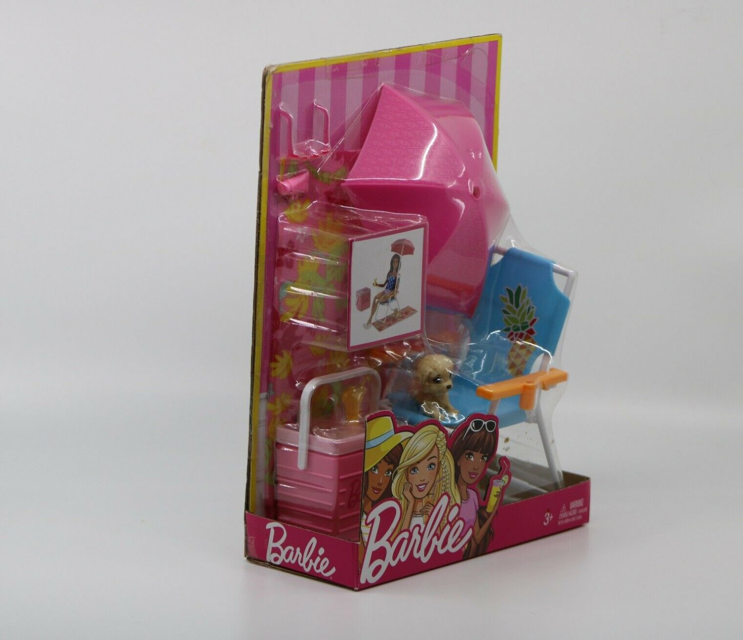Mattel Barbie Poolside Summer Fun Accessory Playset DVX49