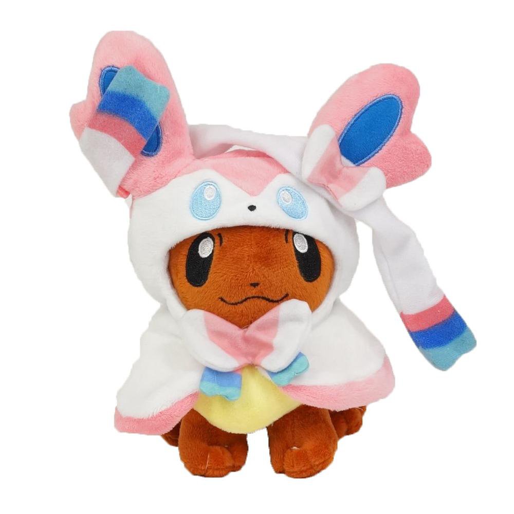 Eevee Poncho Sylveon Plush Toy
