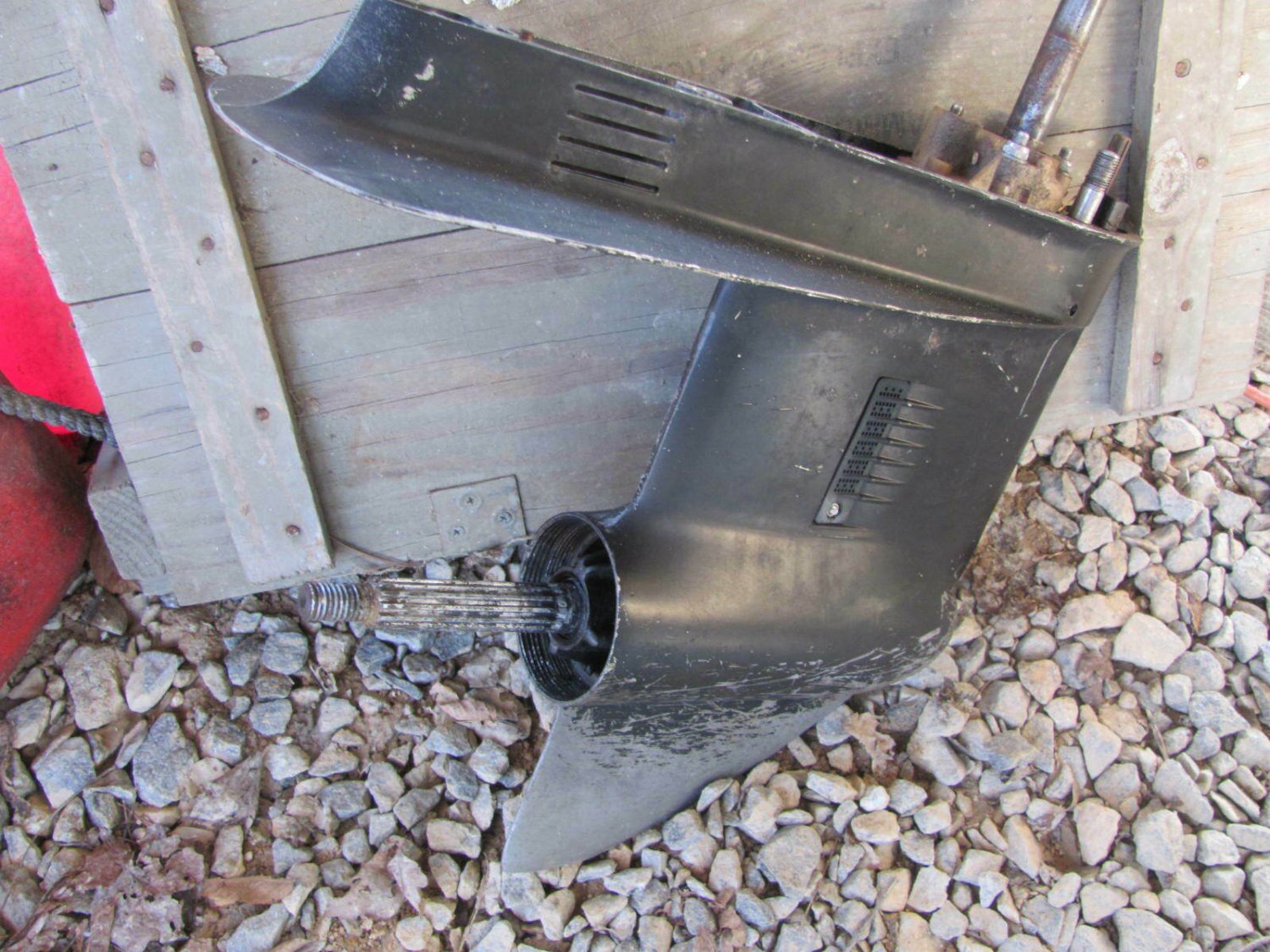 Mercury 50 Hp. Complete LOWER UNIT Gear Case 1973