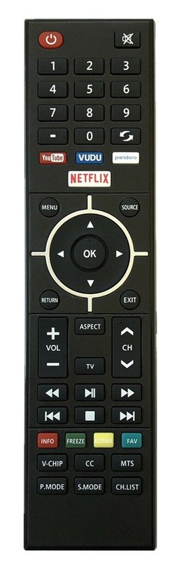 Element Smart TV ELSJ5017 TV Remote ELSW3917BF