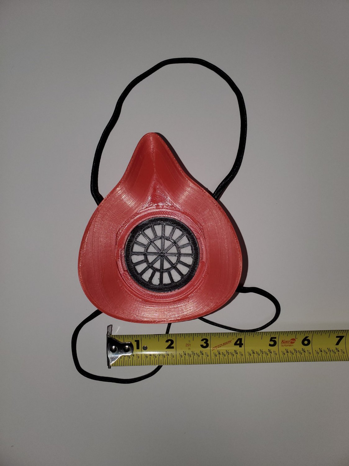 Reusable Comfortable Face Mask & Filter ( RED ) Made in USA PR3519