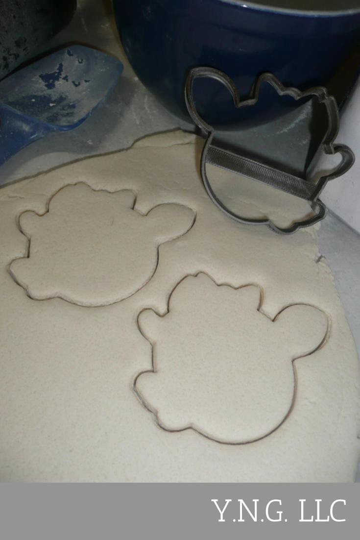 Clarice Girl Reindeer Face Outline Christmas Cartoon Cookie Cutter USA ...