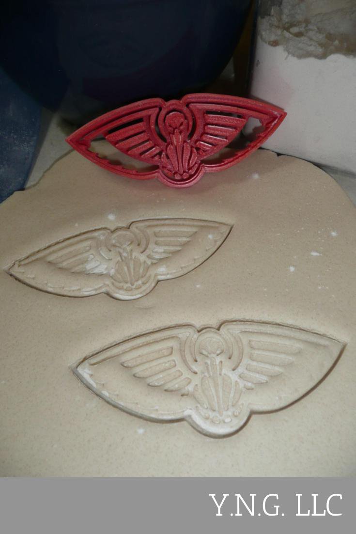 New Orleans Pelicans Basketball Team Sports Athletics Cookie Cutter USA ...