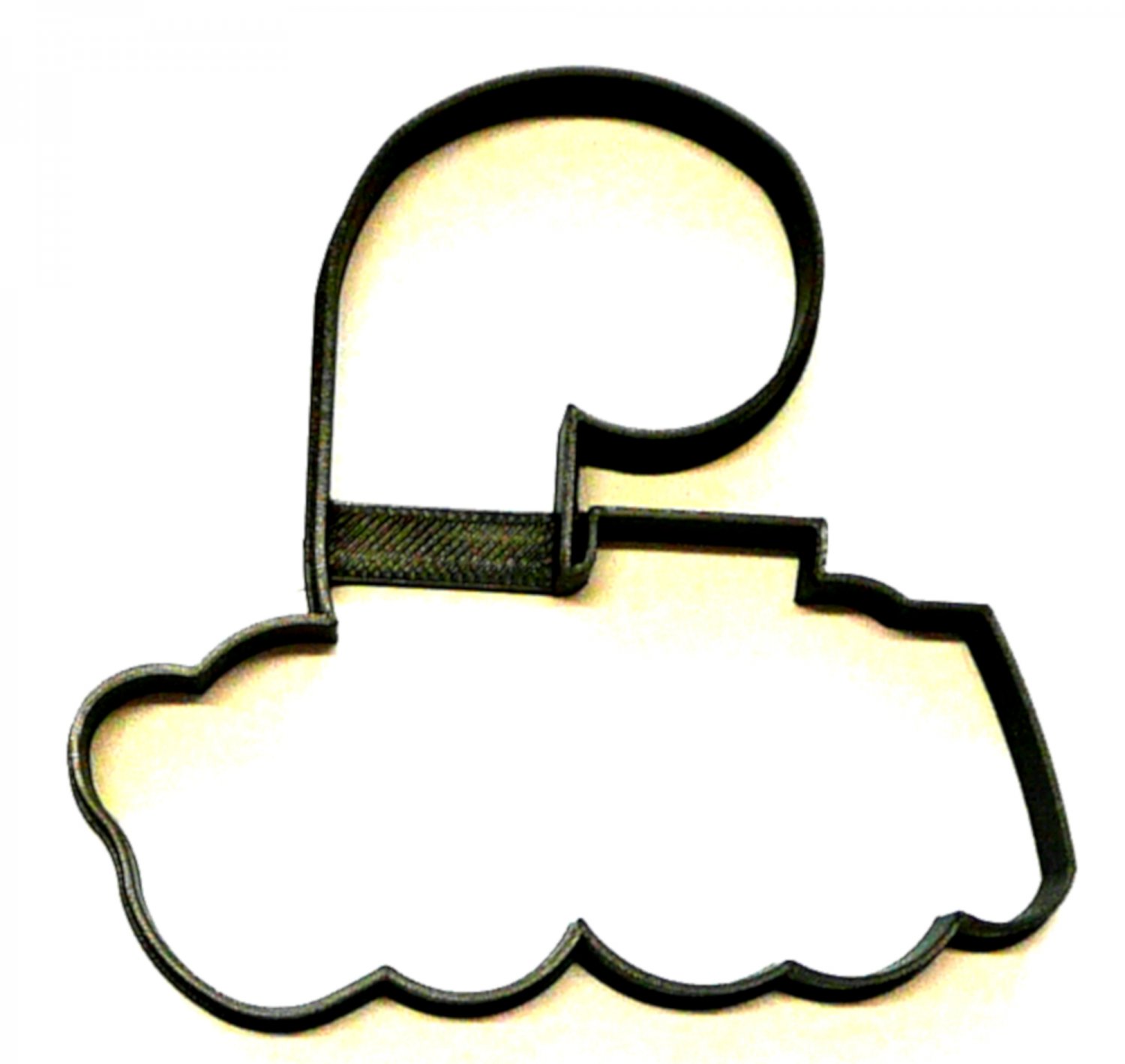 FANCY NUMBER NINE 9 OUTLINE FOR WORD LETTERED BIRTHDAY COOKIE CUTTER ...