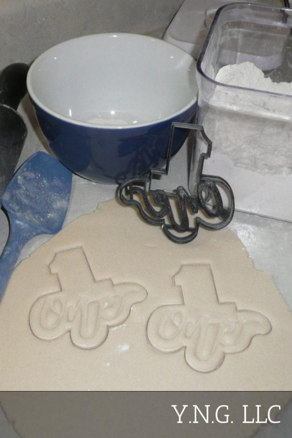 NUMBER ONE 1 WITH WORD LETTERED BIRTHDAY ANNIVERSARY COOKIE CUTTER USA ...