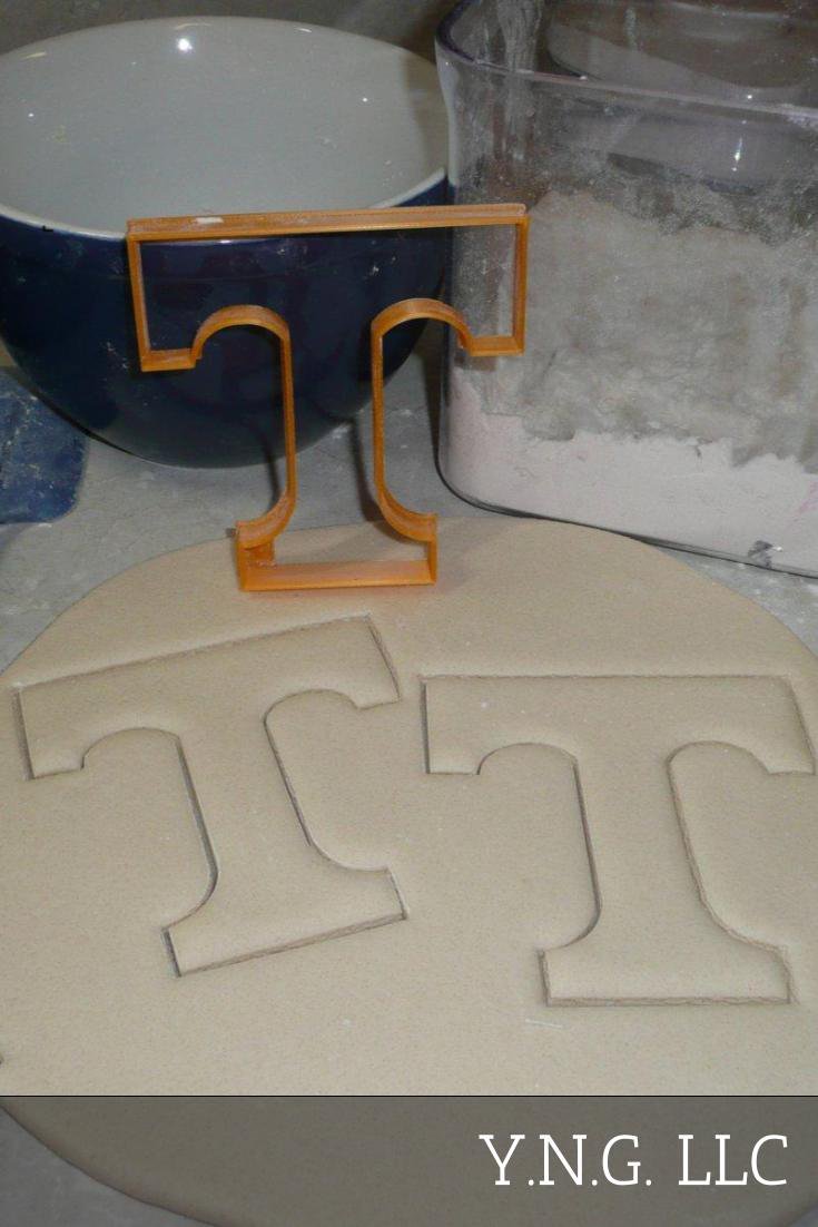 UNIVERSITY OF TENNESSEE VOLUNTEERS T LOGO VOLS NCAA COLLEGE COOKIE ...