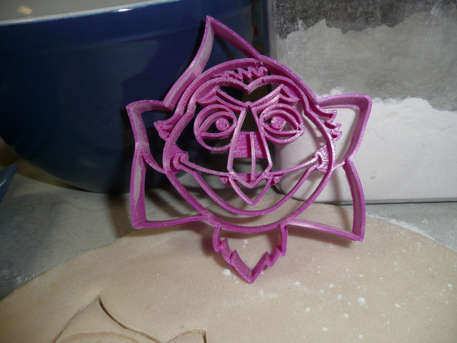 COUNT VON COUNT FACE SESAME STREET MUPPET MYSTERIOUS FRIEND COOKIE ...