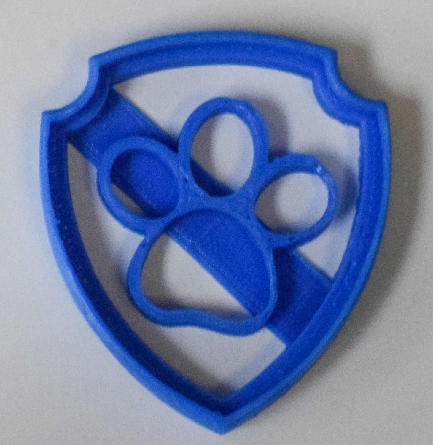 SMALL RYDER BADGE LOGO PAW PATROL HEROIC PUPS COOKIE CUTTER 3D PRINT ...