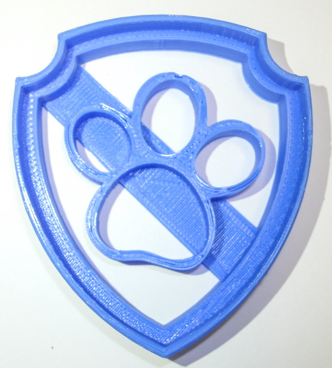 LARGE RYDER BADGE LOGO PAW PATROL HEROIC PUPS COOKIE CUTTER 3D PRINT ...