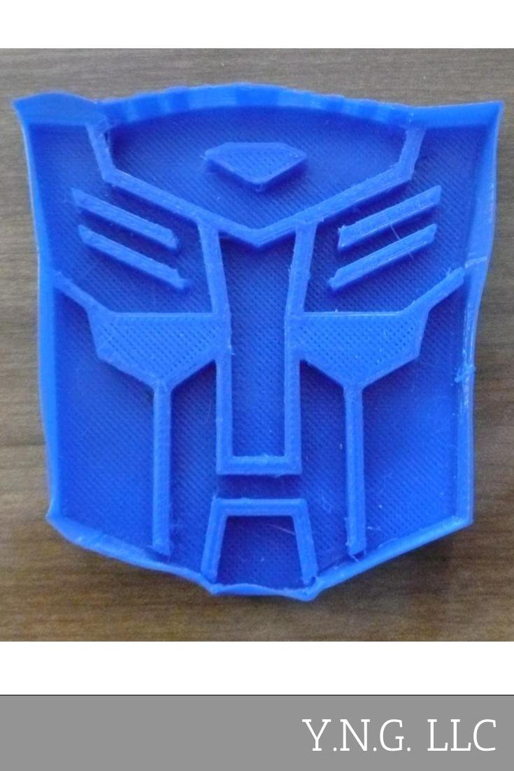 TRANSFORMERS AUTOBOT CHARACTER FONDANT BAKING TOOL COOKIE CUTTER USA PR435