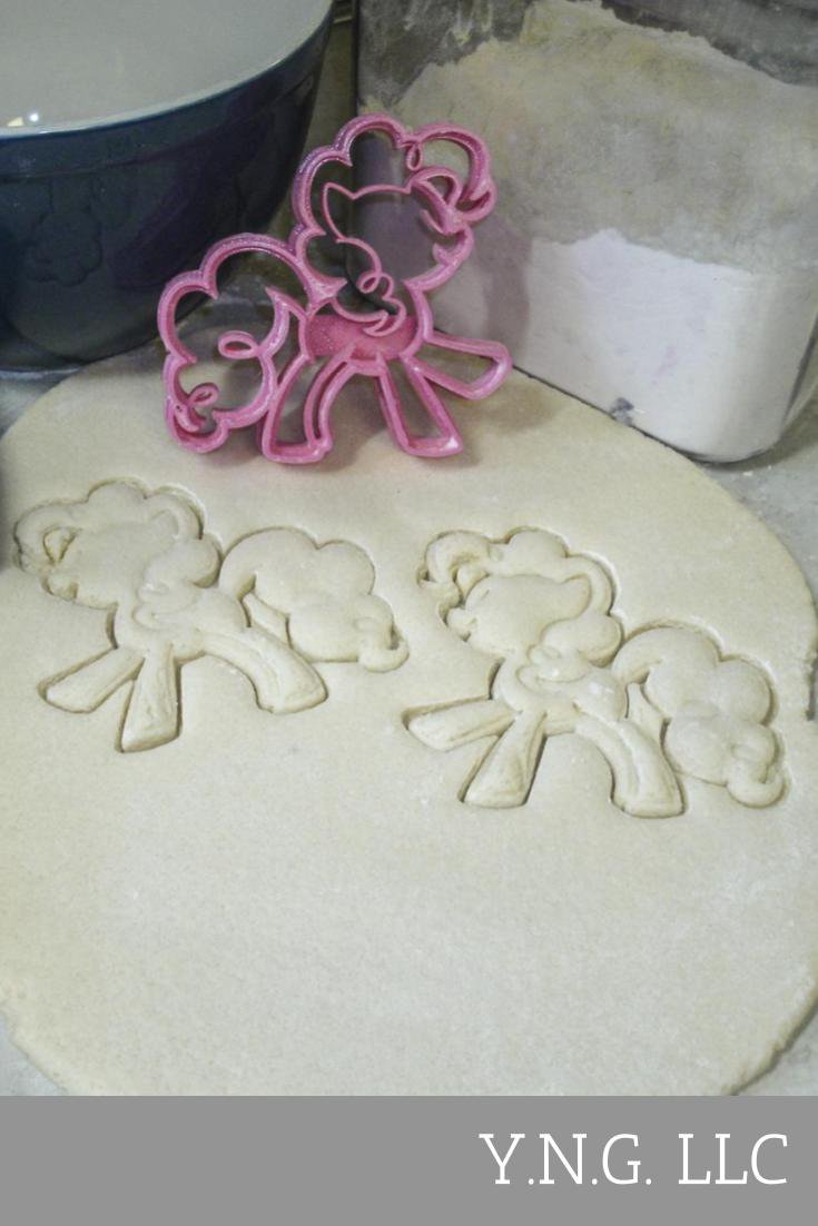 PINKIE PIE MY LITTLE PONY FRIENDSHIP IS MAGIC COOKIE CUTTER MADE IN USA ...