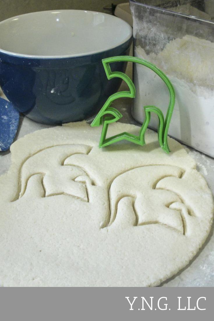 MICHIGAN STATE SPARTANS CHARACTER FONDANT COOKIE CUTTER USA PR452