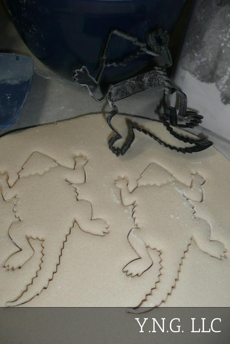 Horned Frog Toad Lizard Tropical Amphibian Animal Cookie Cutter USA PR3355
