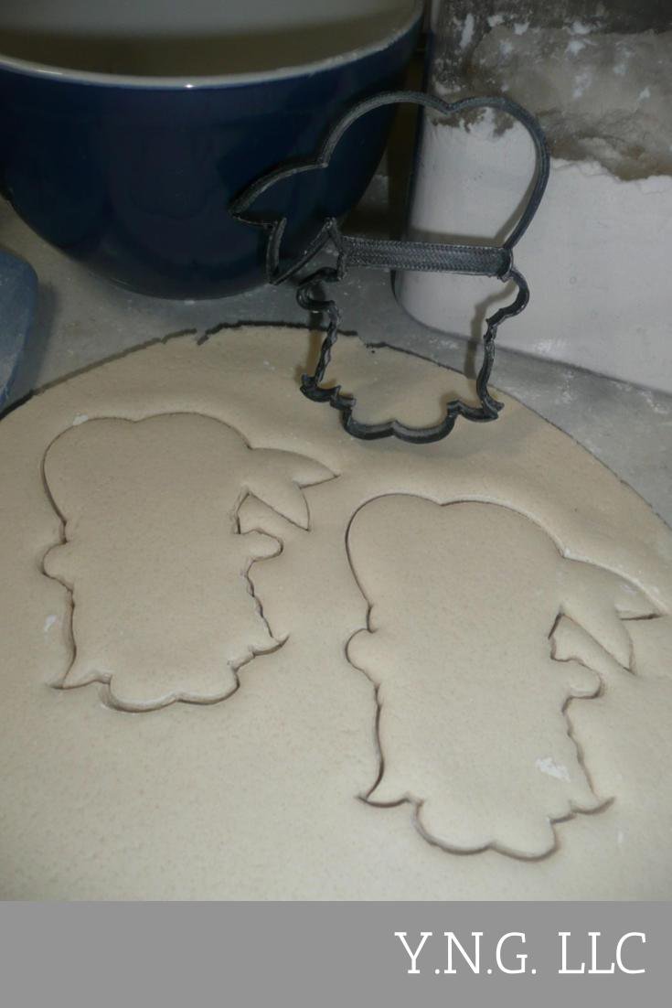 INDIAN GIRL OUTLINE LONG HAIR NATIVE AMERICAN SPECIAL COOKIE CUTTER USA ...