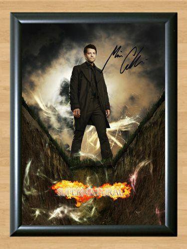 Misha Collins Supernatural Signed Autographed Photo Poster Print ...