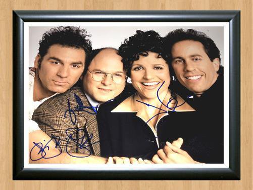 Seinfeld Jerry Signed Autographed Photo Poster Print Memorabilia A3