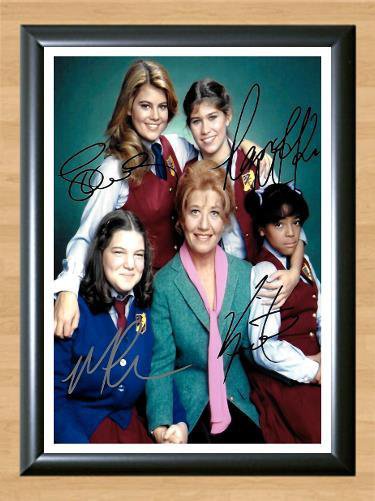 The Facts of Life Cast Signed Autographed Photo Poster Print Memorabilia A3