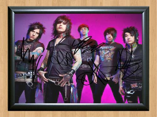 Falling In Reverse Signed Autographed Photo Poster Print Memorabilia A3