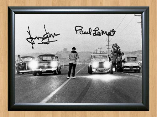American Graffiti Drag Race Signed Autographed Photo Poster Print ...
