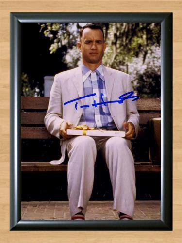 Forrest Gump Tom Hanks Signed Autographed Photo Poster Print Memorabilia A3