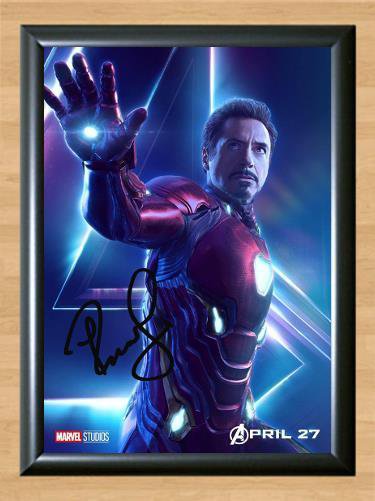 Iron Man Tony Stark Avengers Infinity War Signed Autographed Photo ...