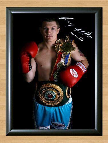 Ricky Hatton Signed Autographed Photo Poster Print Memorabilia A3