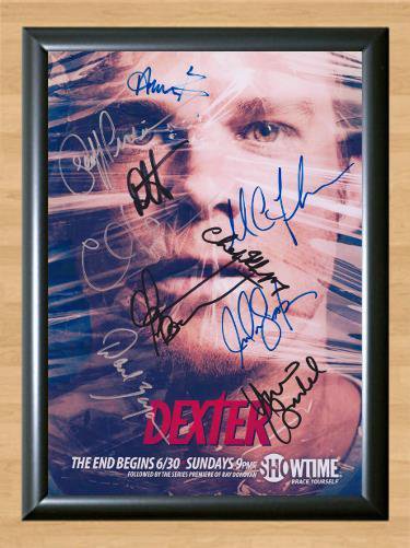 Dexter Final Season 10 Cast Signed Autographed Photo Poster Print ...