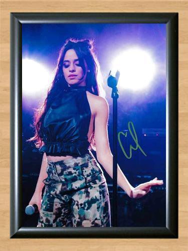 Camila Cabello Signed Autographed Photo Poster Print Memorabilia A4