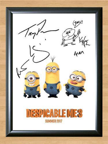 Minions Despicable Me 3 Signed Autographed Photo Poster Print ...
